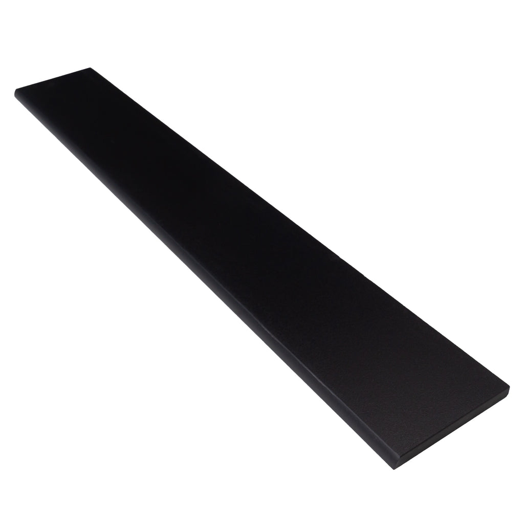 Nano Absolute Black 4" x 24" Bullnose Tile Trim – Qube Tiles - Floor ...