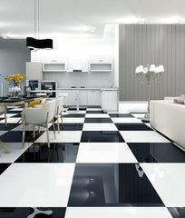 Magnum Super White Polished Porcelain Floor & Wall Tile – Qube Tiles